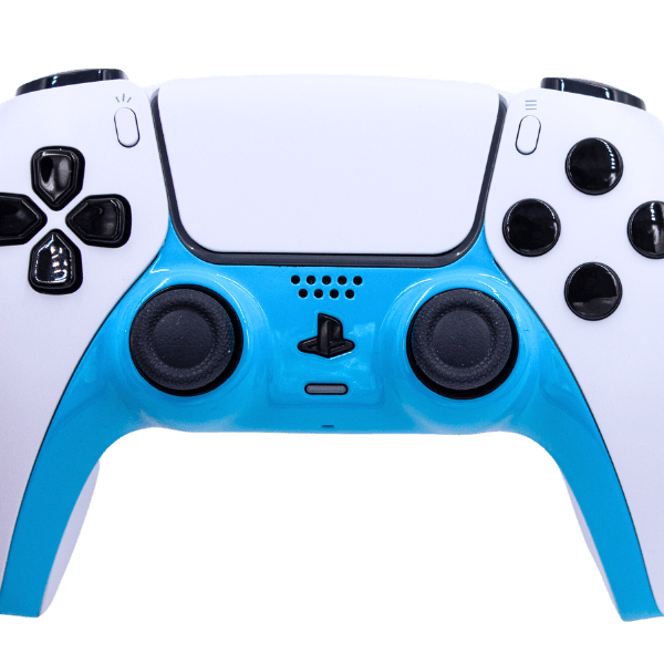 PS5 + PC White & Blue Controller