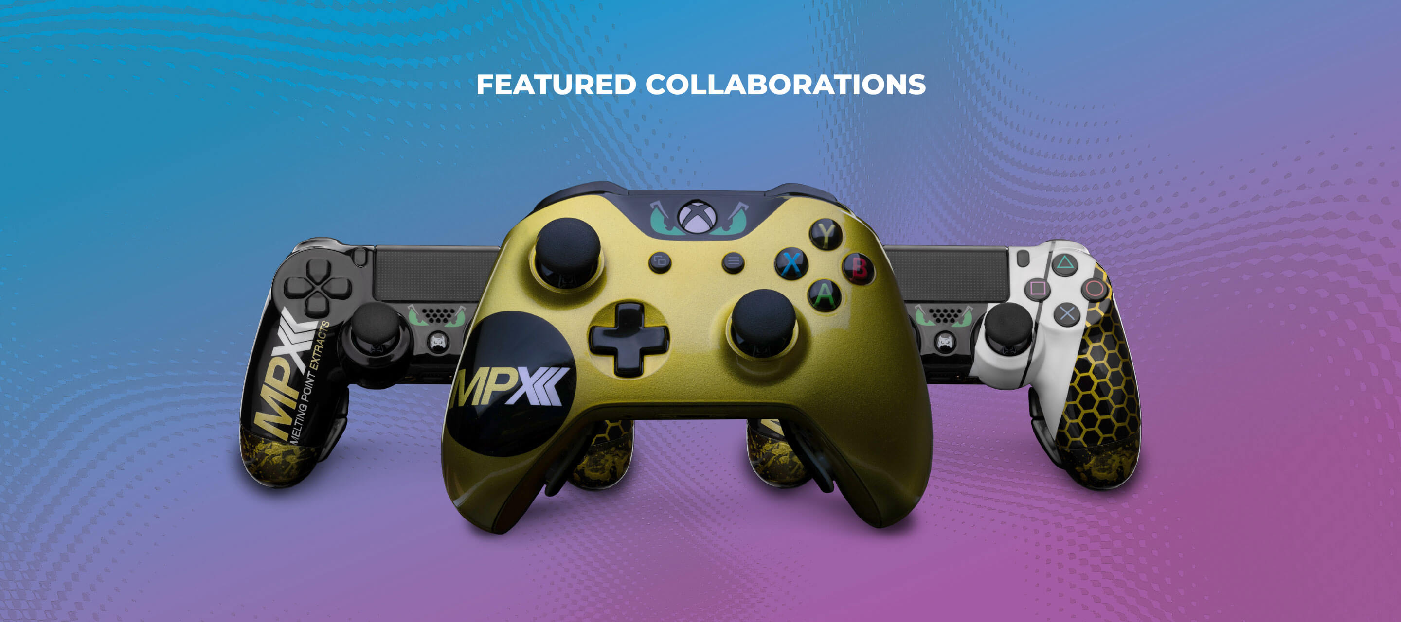 Corporate Order for Custom Xbox, Playstation, and PC controllers